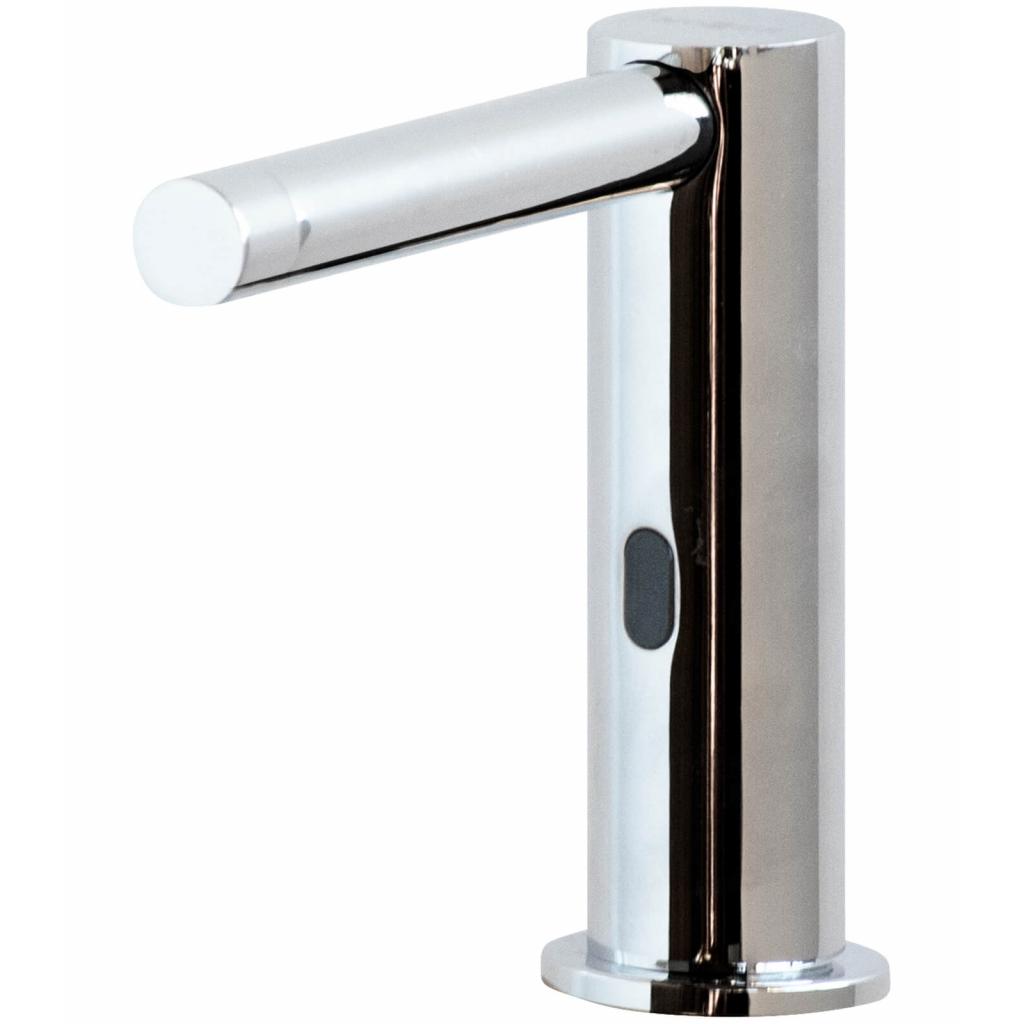 Counter top touch free soap dispenser, brass chrome plated