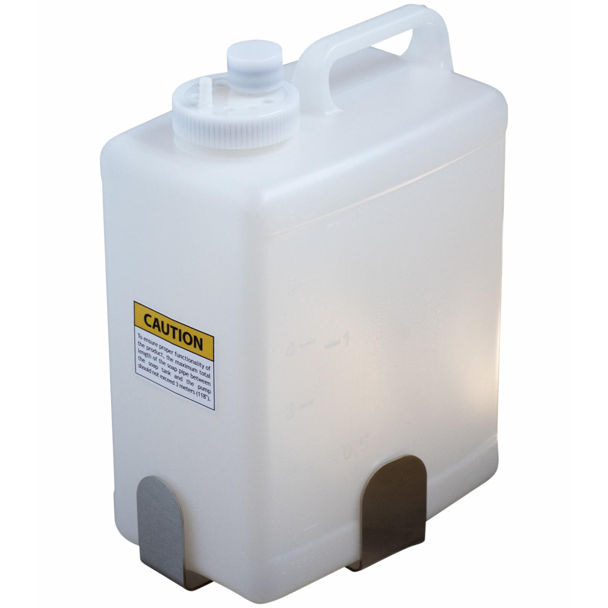Multifeed system soap dispenser tank and bracket