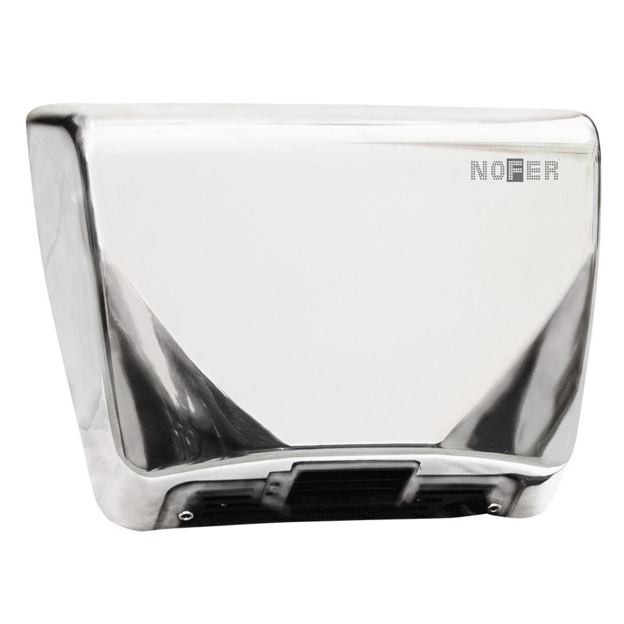 THIN series automatic wall hand dryer with a polished finish
