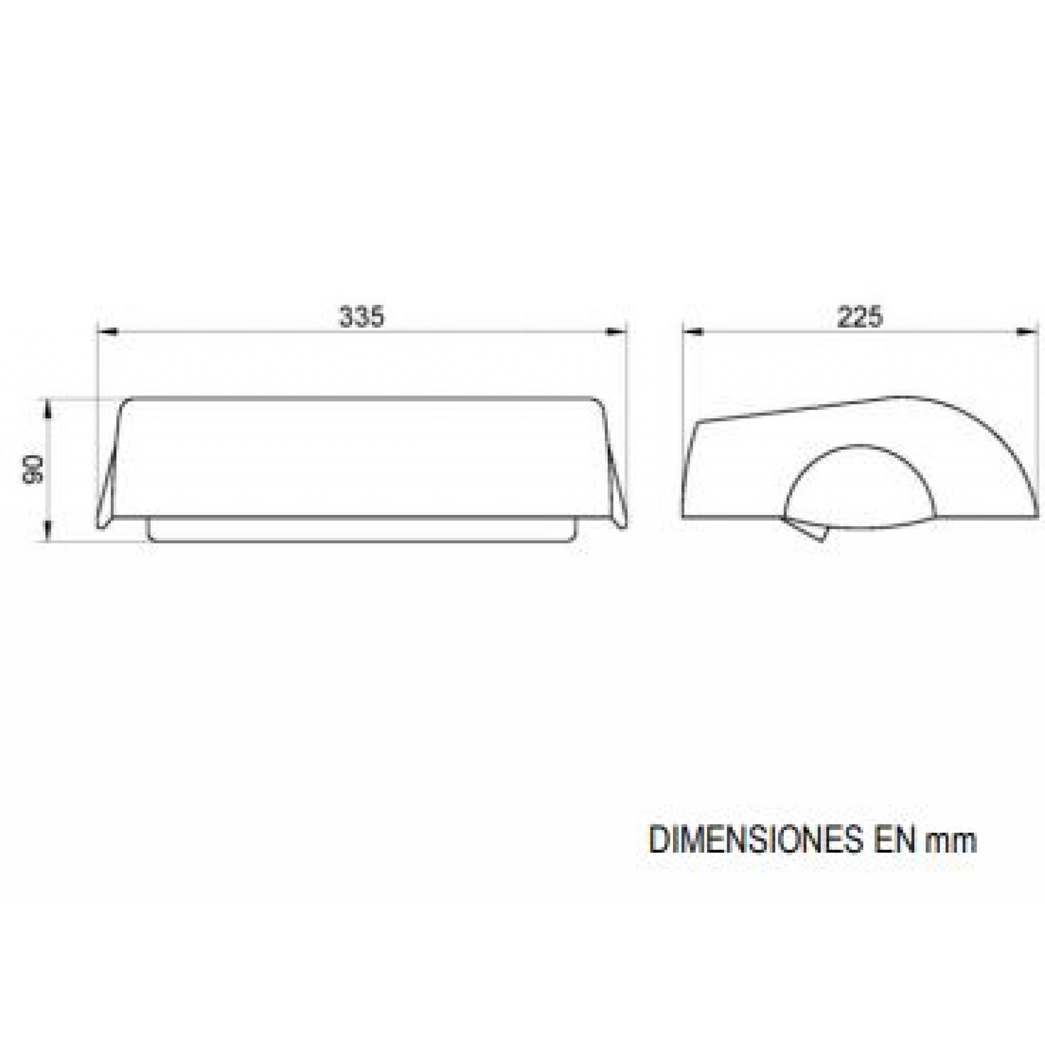 BLACK series bin lid for item 14030.BK