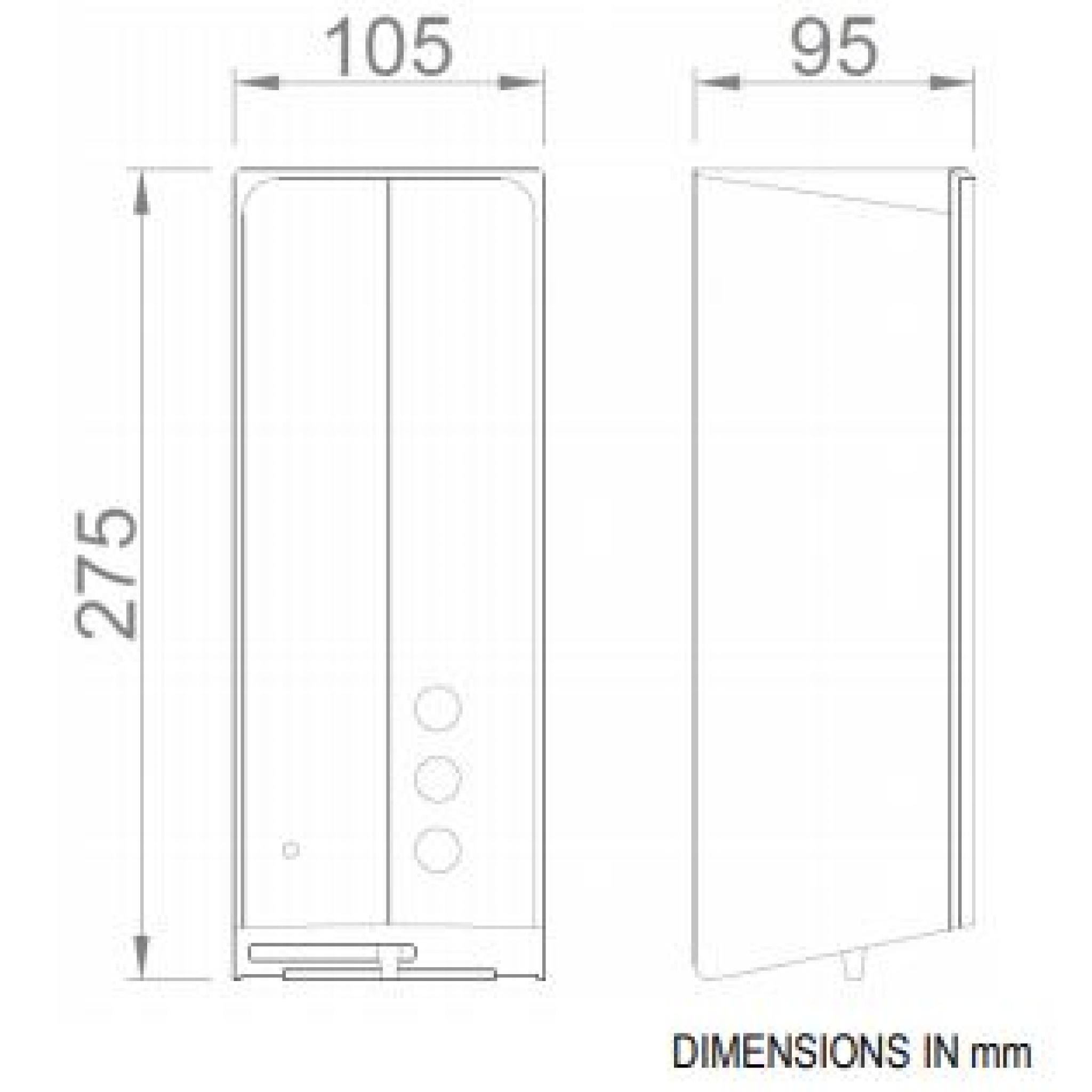 Nofer EVO automatic soap and sanitizer dispenser